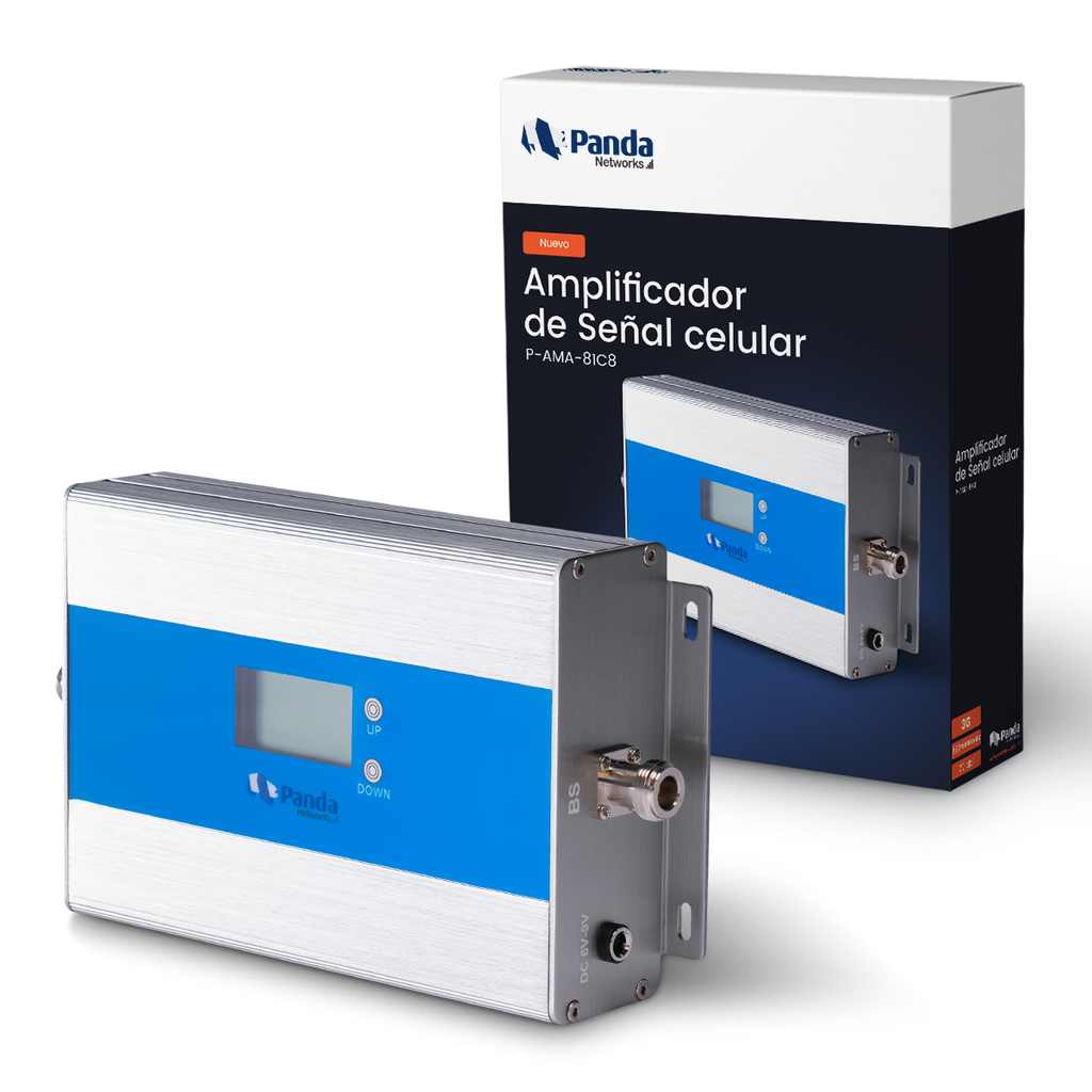 Amplificador de señal celular smart 850 1900 MHz 70 dBi | Panda Networks